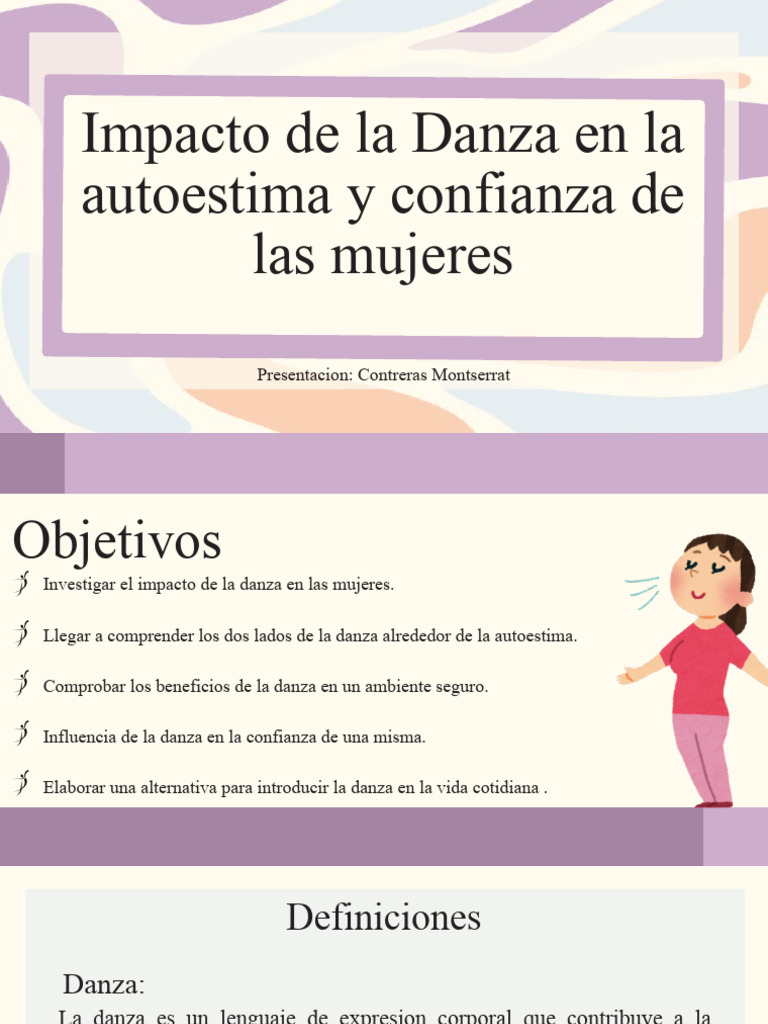Mca - Danza - Autoestima y Confianza | PDF | Autoestima | Bailes