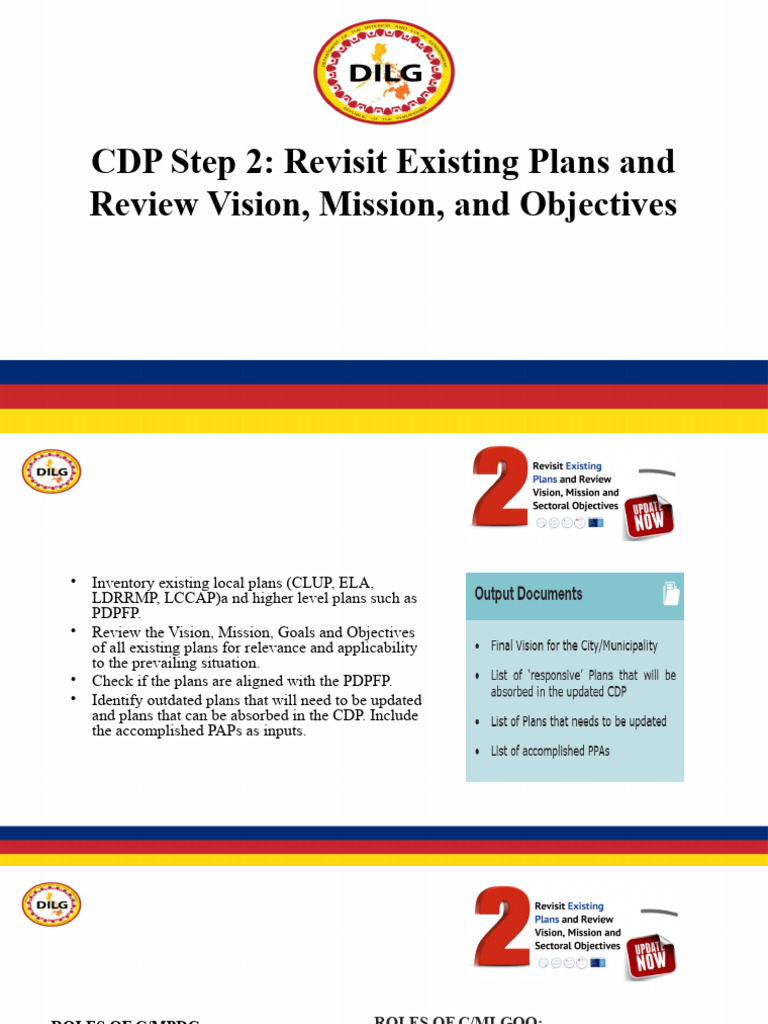 CDP Step 2 - Vismin | PDF | Natural Environment | Economies