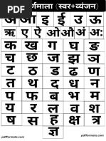 Marathi Barakhadi | PDF