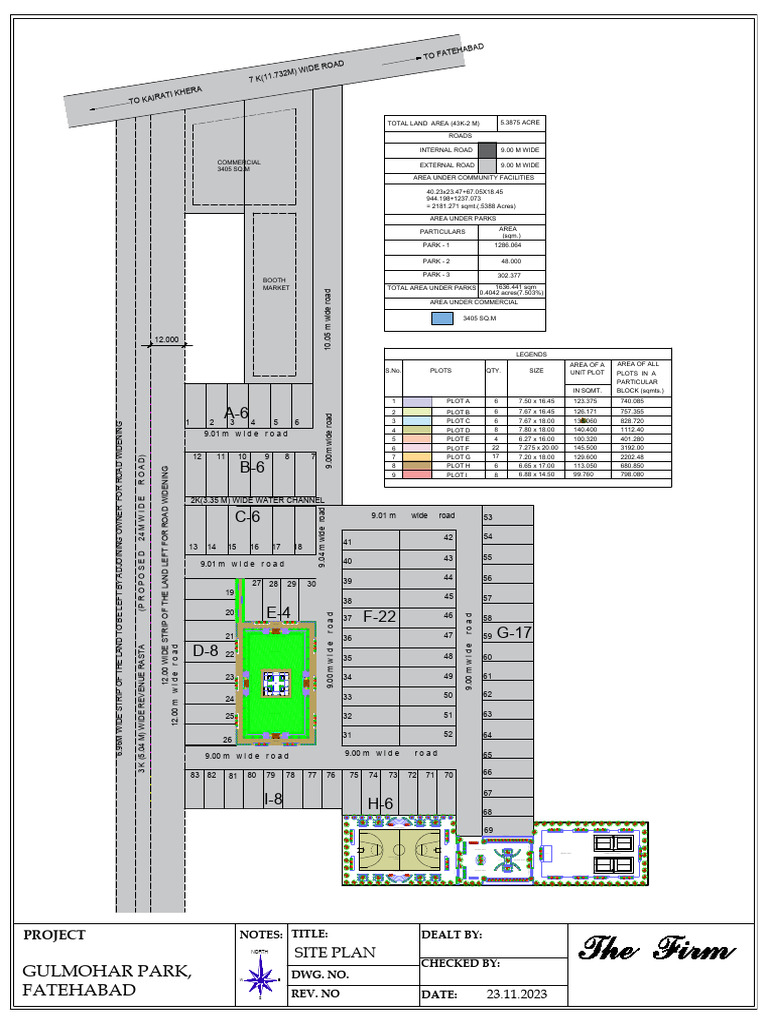 01, Landscape Site Plan | PDF