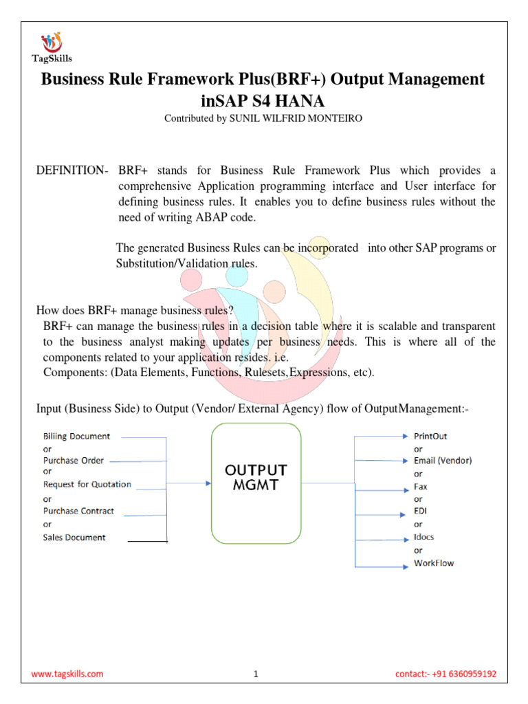 Sap BRF+ | PDF | Computing | Software Engineering