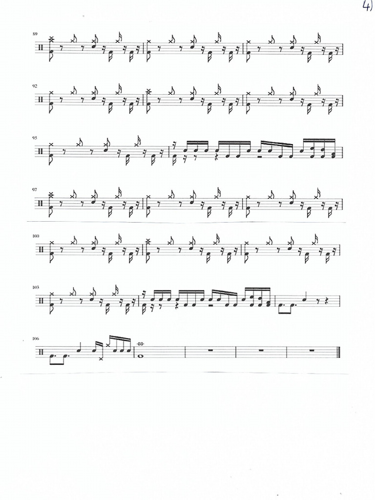 Bring Me The Horizon Drum 4 | PDF