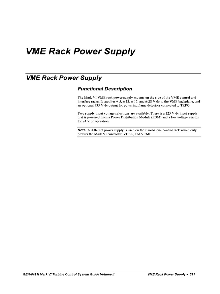 Rkps-Vme Power Supply | PDF