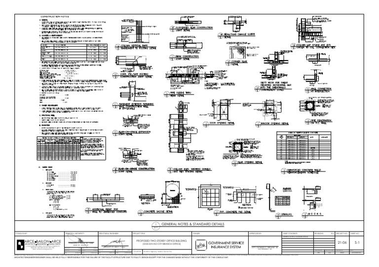 S-1 General Notes and Standard | PDF