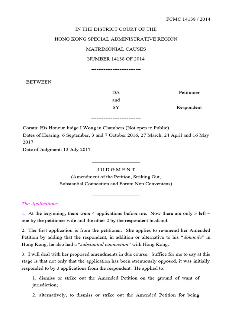HK Case Analysis 1 | Download Free PDF | Lawsuit | Vexatious Litigation