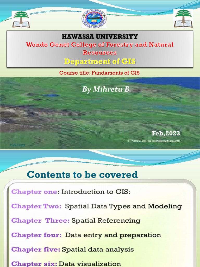 Fundamentals of GIS | Download Free PDF | Geographic Information System ...