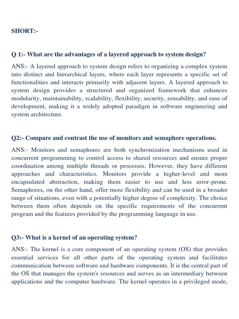 Understanding Multiprogramming vs. Multitasking | PDF | Process ...