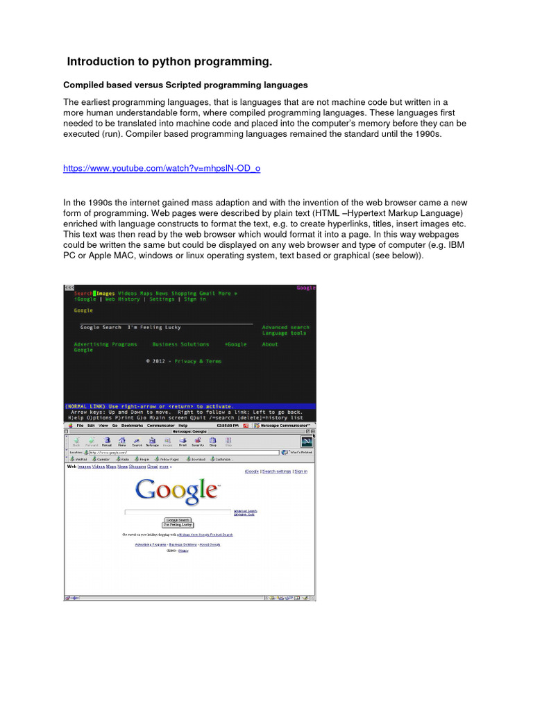 An Introduction To Python Programming-2 | PDF | Python (Programming ... An Introduction To Python Programming-2 | PDF | Python (Programming ...