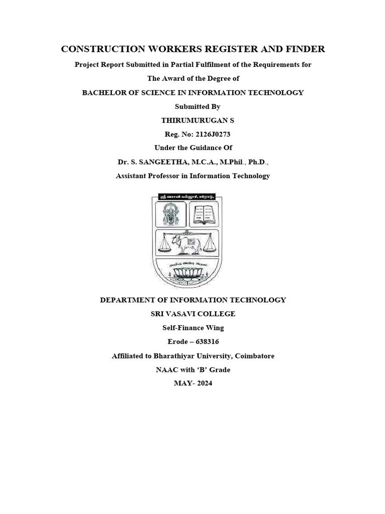 Construction Workers Register and Finder - 074623 | PDF | Employment ...
