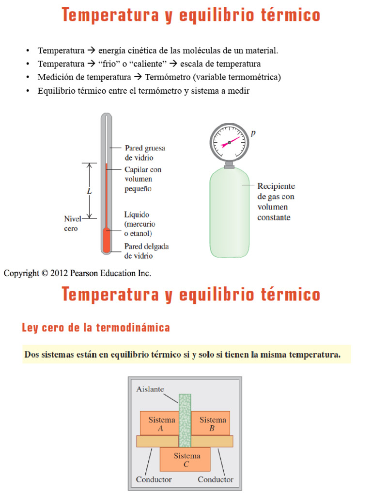 Temperatura y Calor | PDF