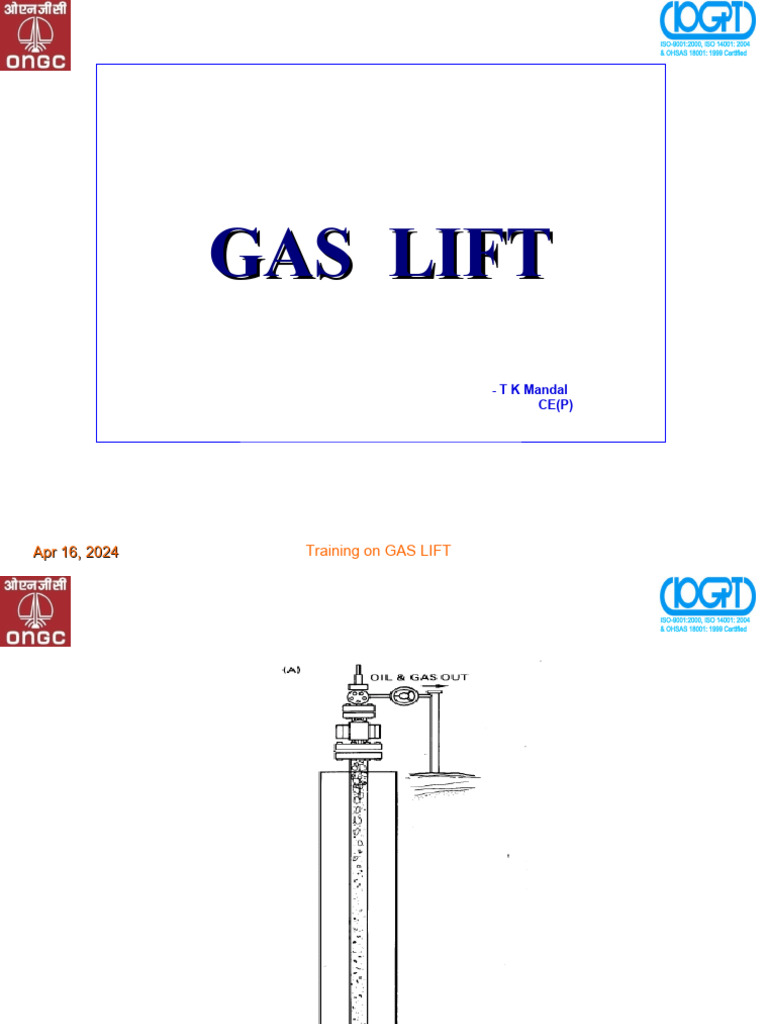 Gas Lift Training | PDF | Iso 9000 | Casing (Borehole)