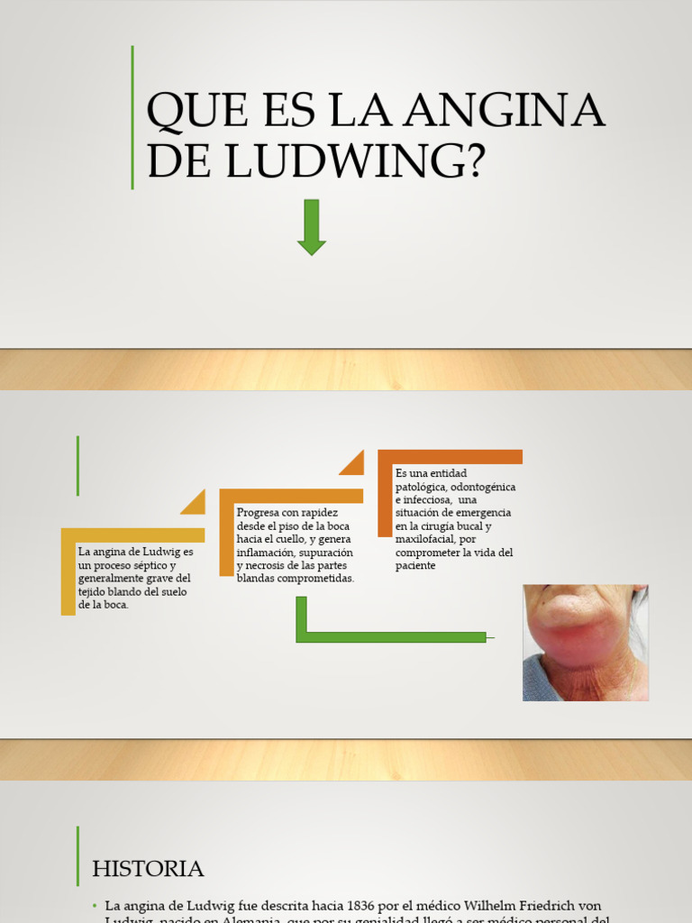 Angina de Ludwing | PDF | Penicilina | Causas de la muerte