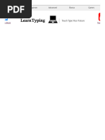 Beginner Typing Lesson 1 - LEARN TYPING | PDF | Computer Keyboard ...