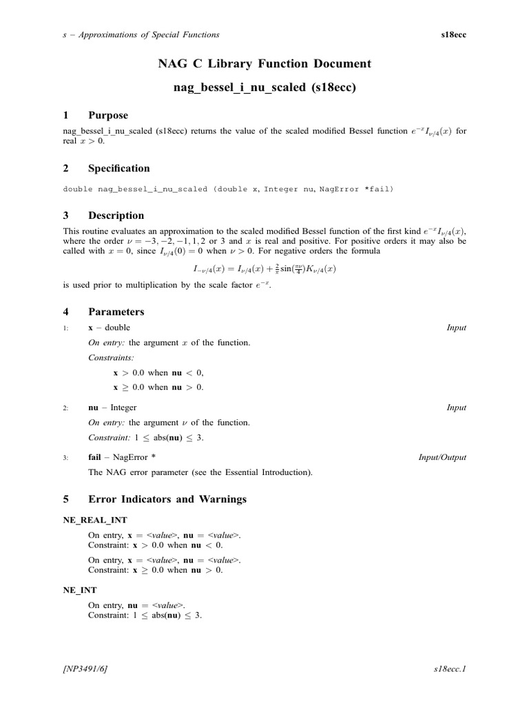 S18ecc cl06 | PDF | Parameter (Computer Programming) | Significant Figures