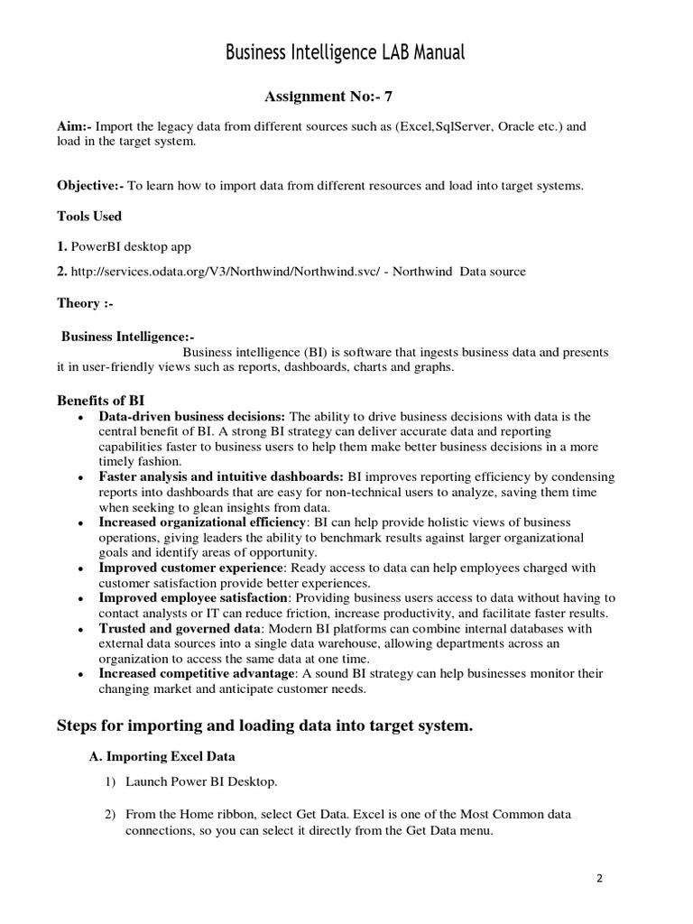 LP-VI - BI - Lab Manual | PDF | Statistical Classification | Support Vector Machine