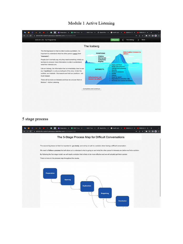 Active Listening and Emotional Skills | PDF