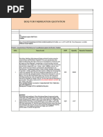 Structural Steel BOQ Specification | PDF | Technology & Engineering