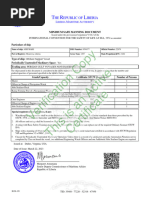 IMO Crew Effects Declaration Form | PDF