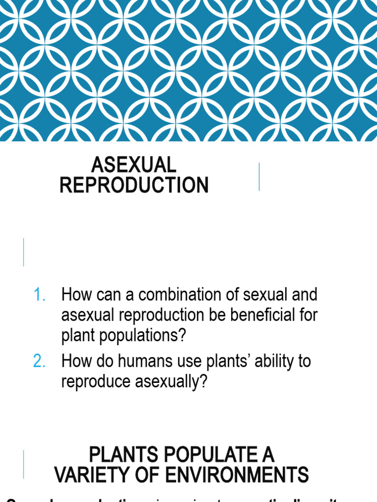 3.1 Plant Reproduction - Asexual Reproduction | PDF | Horticulture ...