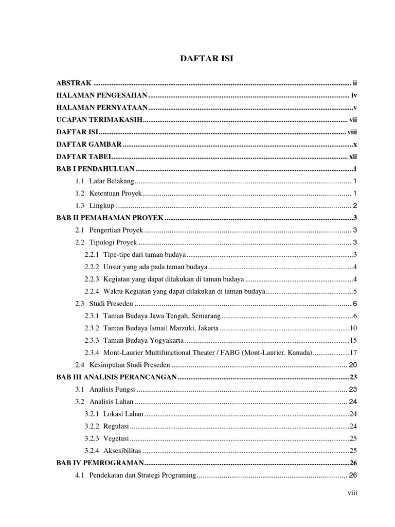 Daftar Isi | PDF | Teknologi & Rekayasa