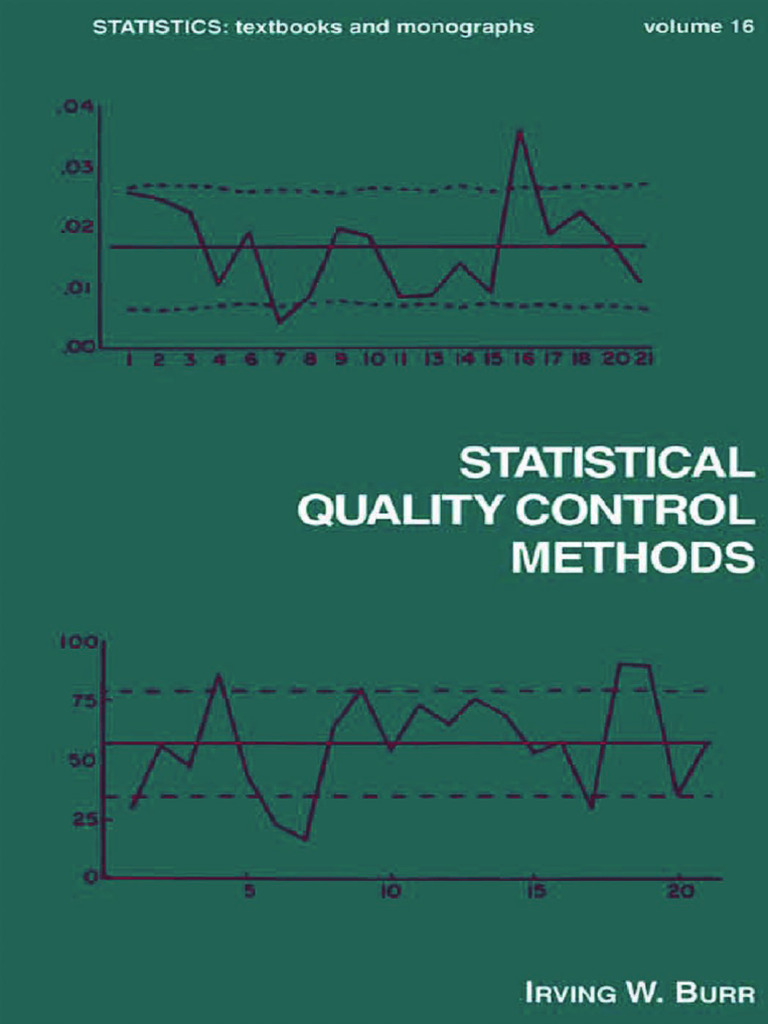 Zlib - Pub Statistical Quality Control Methods | Download Free PDF | Statistics | Sampling ...