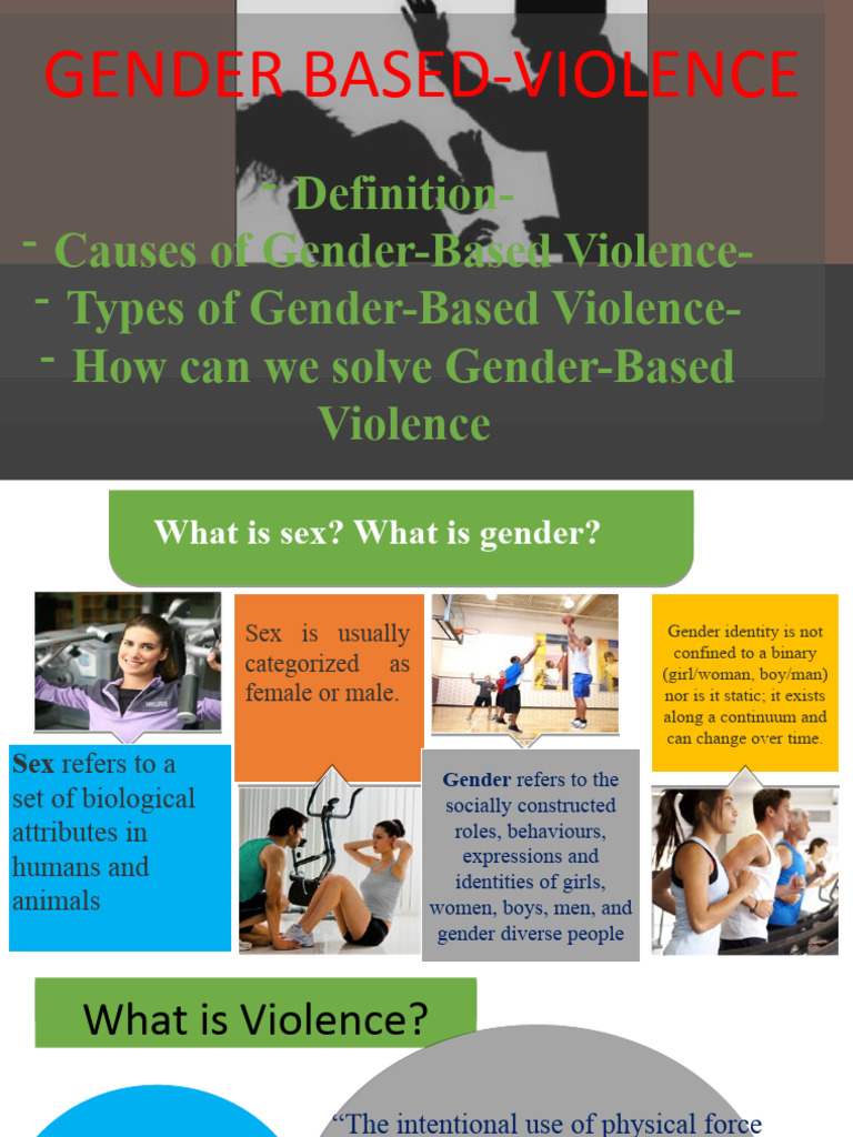 GBV Presentation | PDF | Violence | Gender Studies