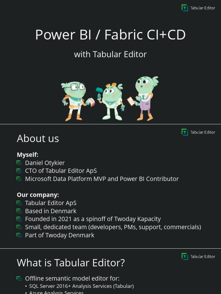 03 - Power BI CI-CD With Tabular Editor | PDF | Application Software | Computer Programming