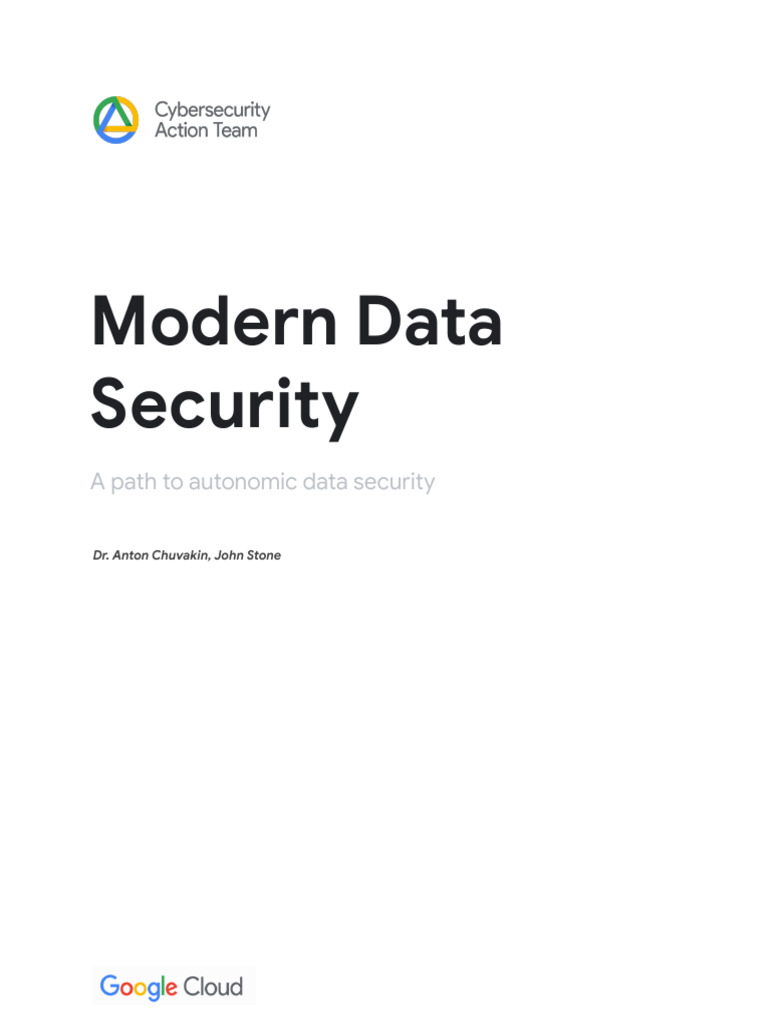 Modern Data Security | Download Free PDF | Cloud Computing | Encryption