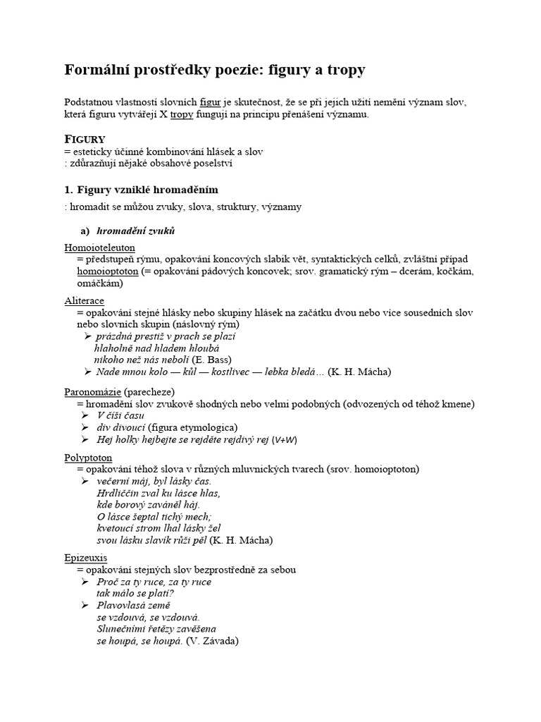 Tropy A Figury - Přehled | PDF