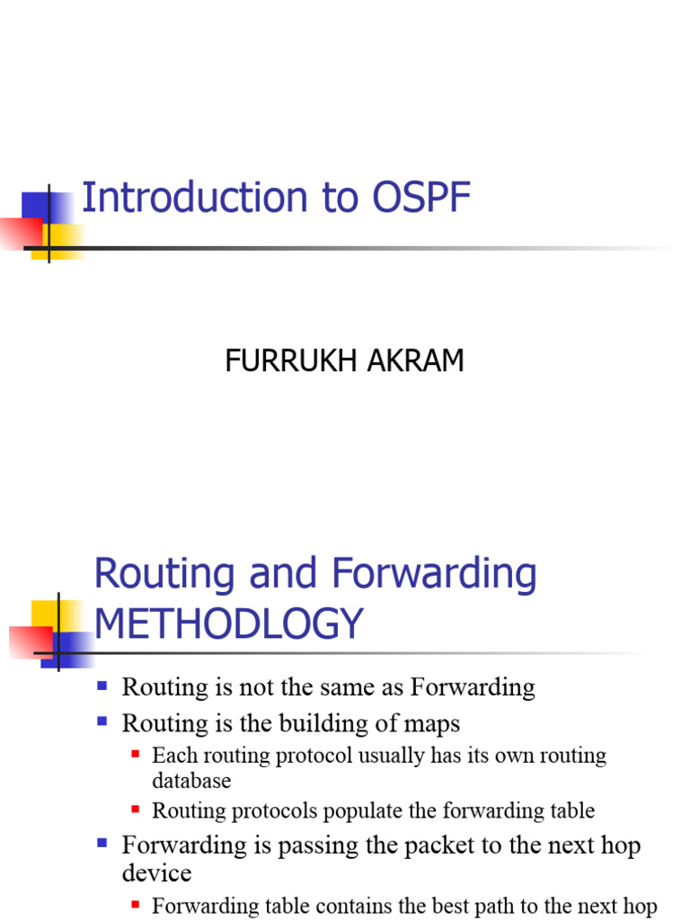 Ospf Protocol Introduction | PDF | Routing | Internet Protocols