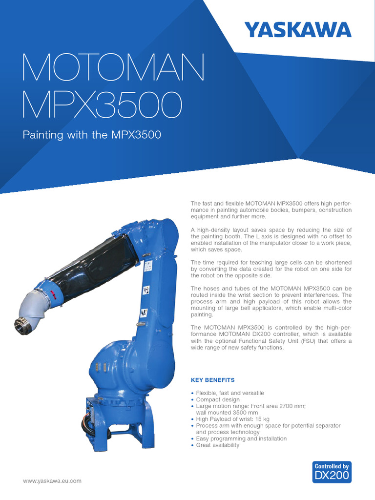 Flyer Robot MPX3500 E | PDF
