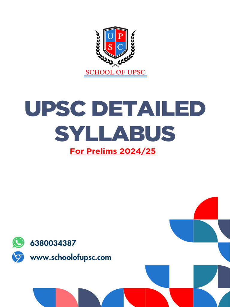 Prelims 2024 Detailed Syllabus Pdf Ashoka Volcano