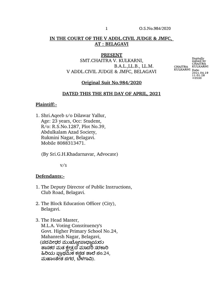 Framing of Issues | PDF | Lawsuit | Judiciaries