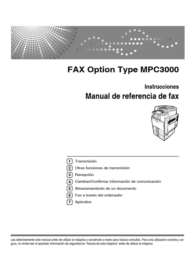 Manual Fotocopiadora - Fax | Descargar gratis PDF | Microsoft Windows ...