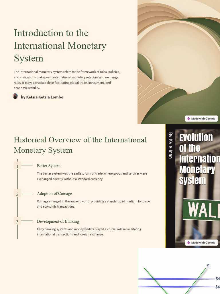 Introduction To The International Monetary System | PDF | Currency | International Monetary Fund
