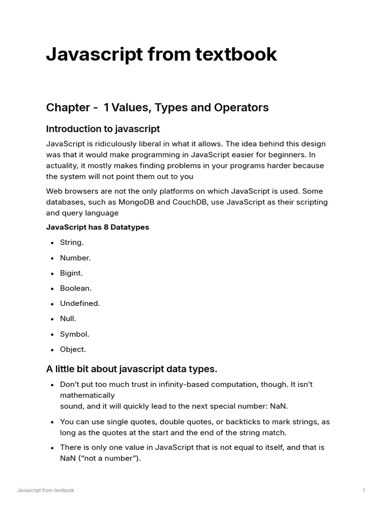 Javascript From Textbook | PDF | Parameter (Computer Programming) | Java Script