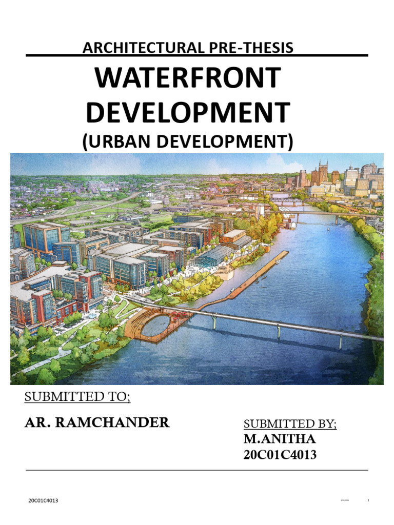 Waterfront Development 20c01c4013-1 | PDF