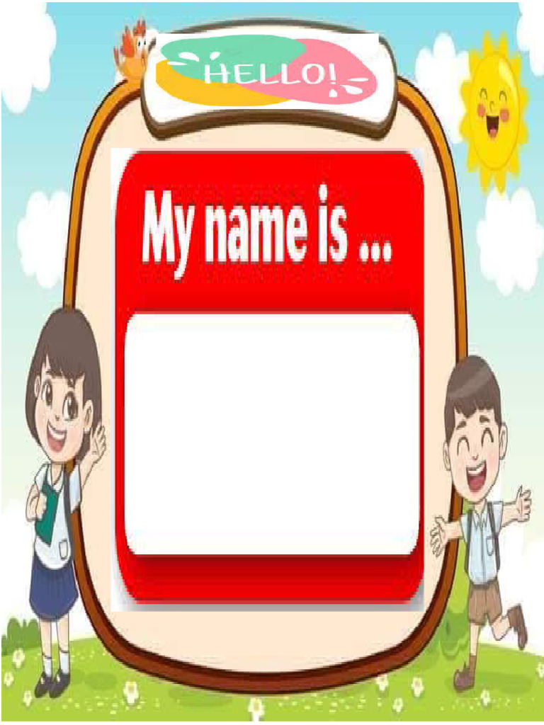 May Name Is | PDF