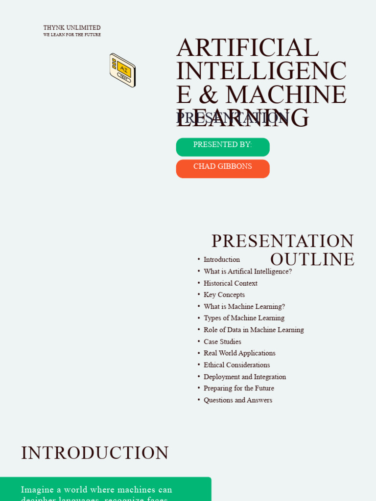 AI Machine Learning | PDF | Artificial Intelligence | Intelligence (AI) & Semantics