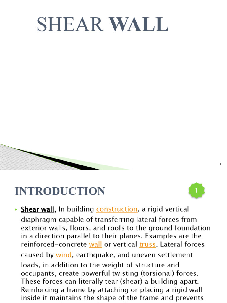 Shear Walls in High-Rise Construction | PDF | Wall | Framing (Construction)