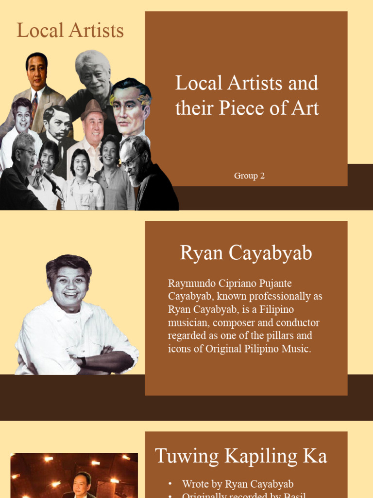 Local Artists and Their Piece of Arts | PDF | Philippines