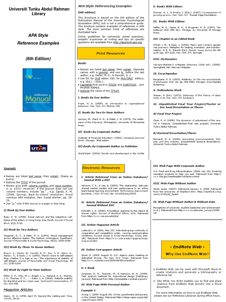 Apa Style | PDF
