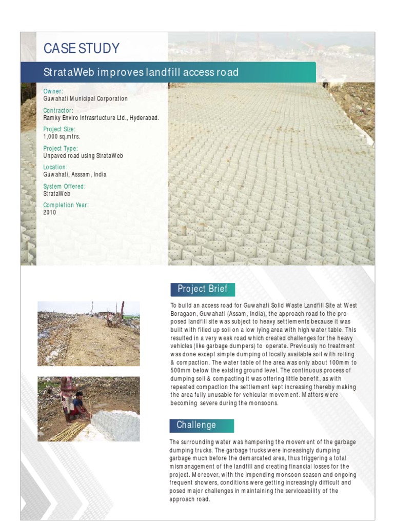 StrataWeb Case Study - Ramky | PDF | Road | Industries