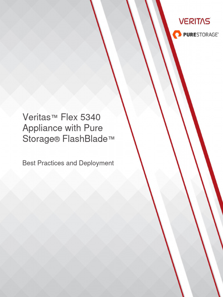 Flex 5340 Appliance With Pure Storage FlashBlade Best Practices | PDF ...