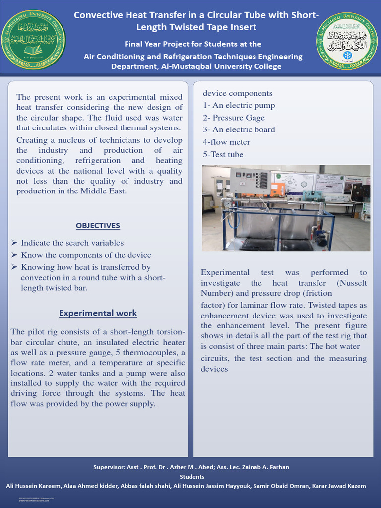 Convective Heat Transfer in Tubes | PDF | Heat Transfer | Heat