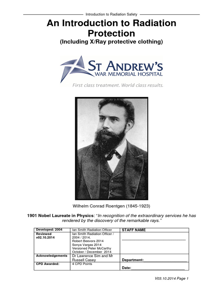 Radiation Safety Equipment Overview | PDF | Radiation Protection ...