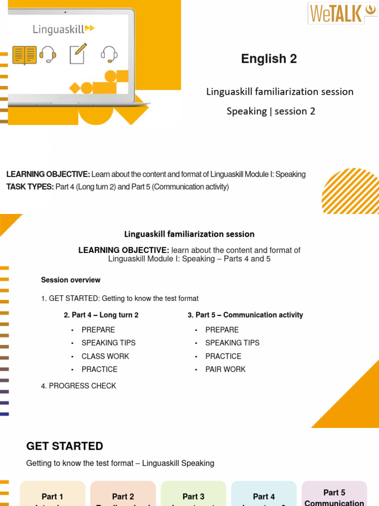E2 LSK Speaking 2 PDF | PDF | Human Communication | Cognitive Psychology