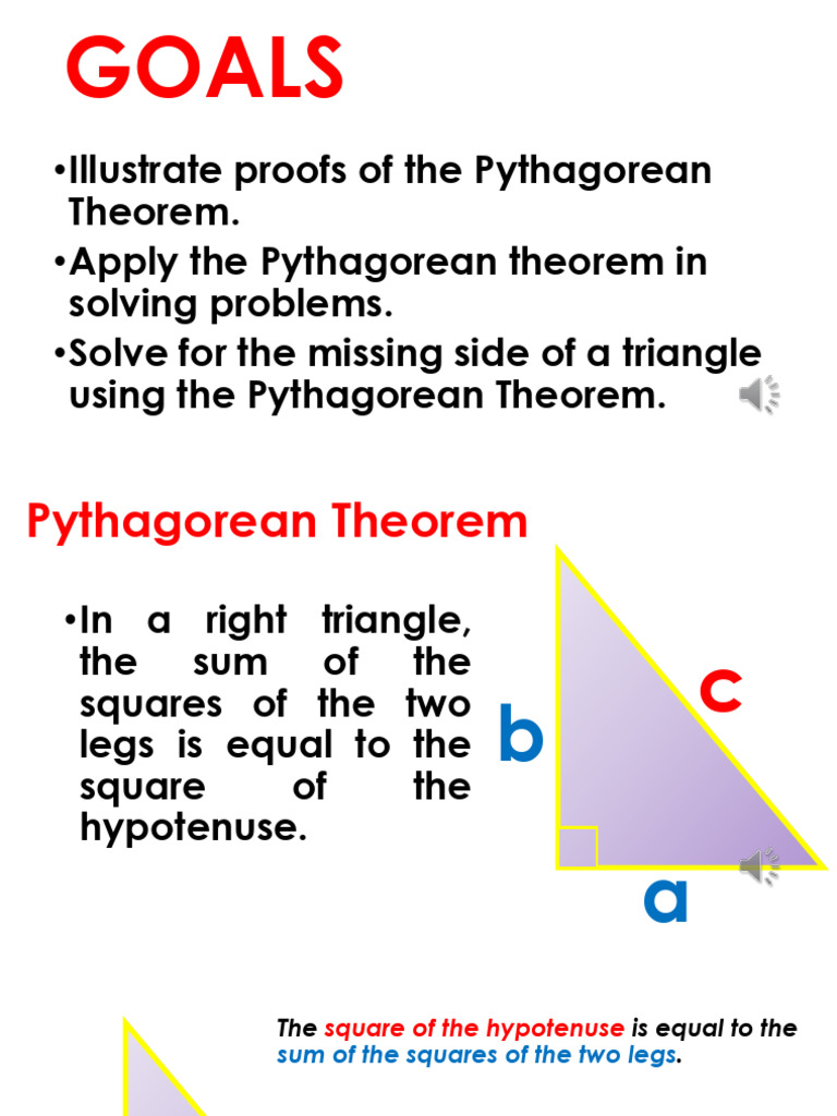 Pythagorean Theorem and Special Right Triangle | Download Free PDF | Triangle | Euclidean Plane ...