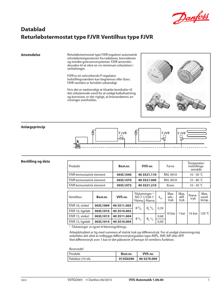 Danfoss Valve 3 Pdf