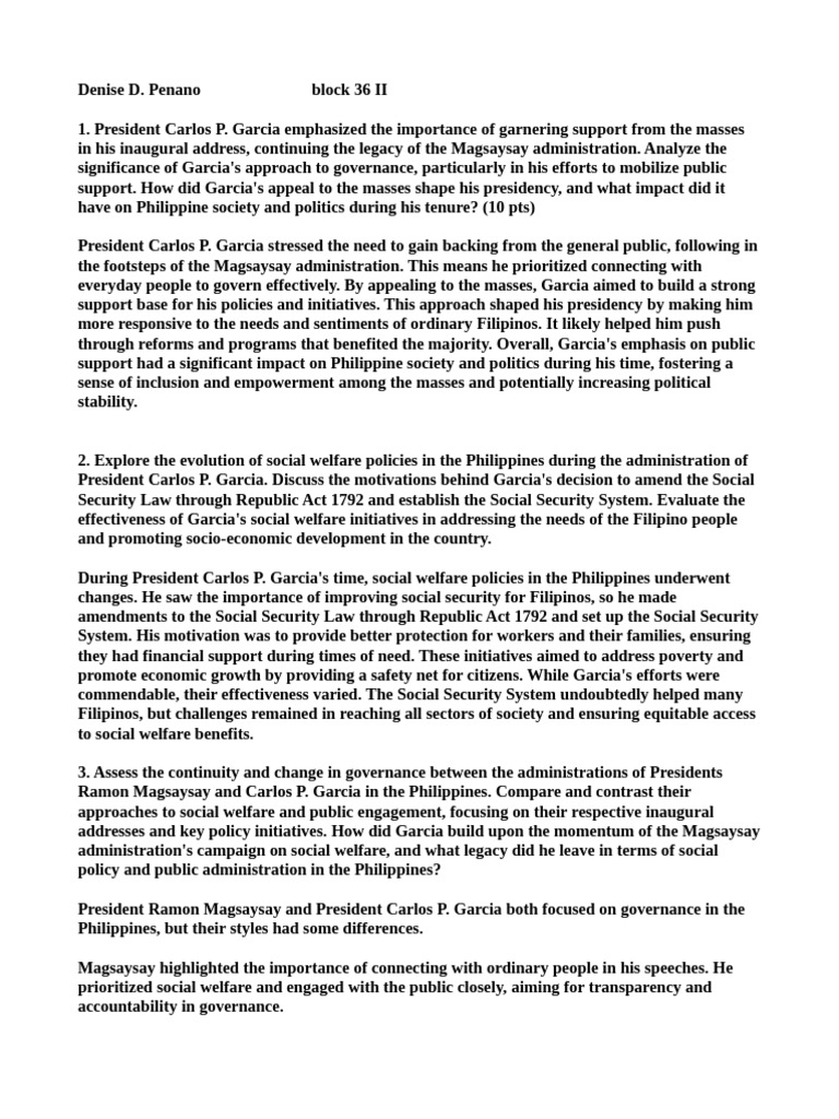 SSC | PDF | Governance | Welfare